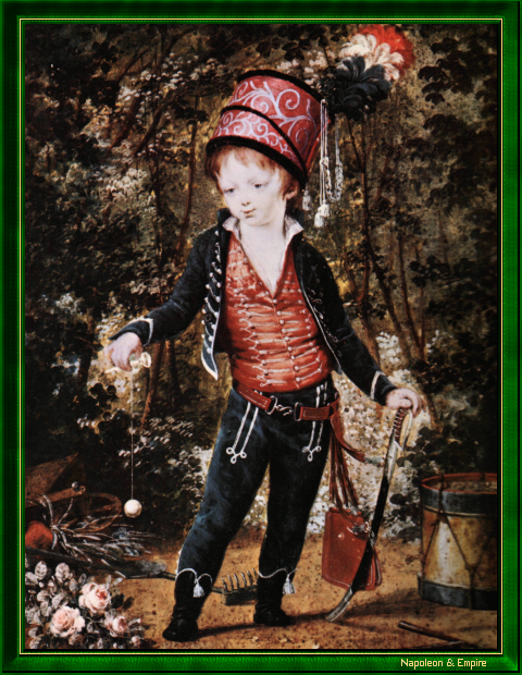 Napoléon-François-Charles-Joseph Bonaparte, roi de Rome, en uniforme